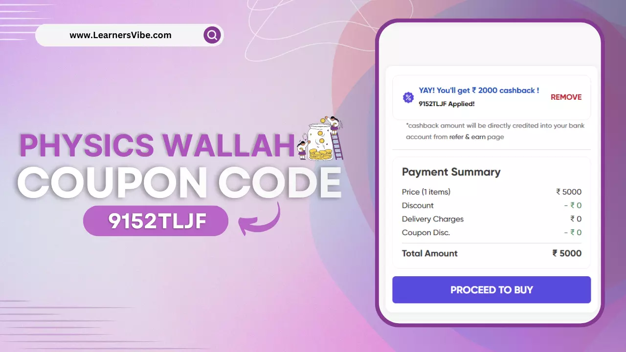 Physics Wallah Coupon Code Upto 50 Off Physics Wallah Coupon Code Upto 50 Off